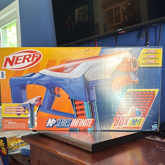 Nerf | Toys | Nerf Elite Series Infinite Blaster Blue And Orange | Poshmark